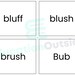 Short U, Flash Cards, Vowels, Phonics, Education Printables, Learning ...