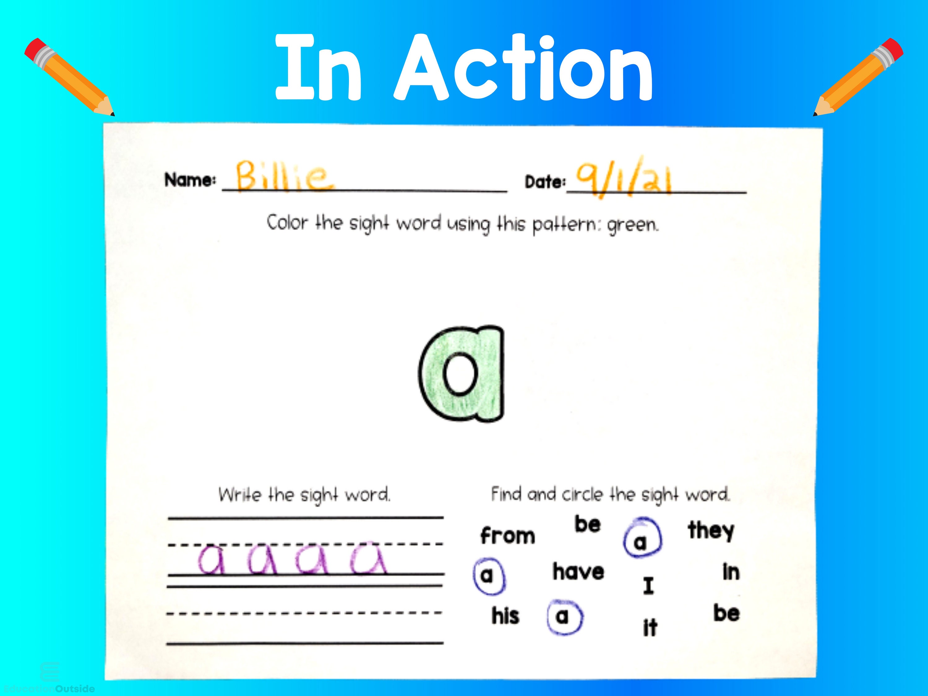 250 PAGES Frys Top 25 Sight Words Mega Bundle Coloring - Etsy