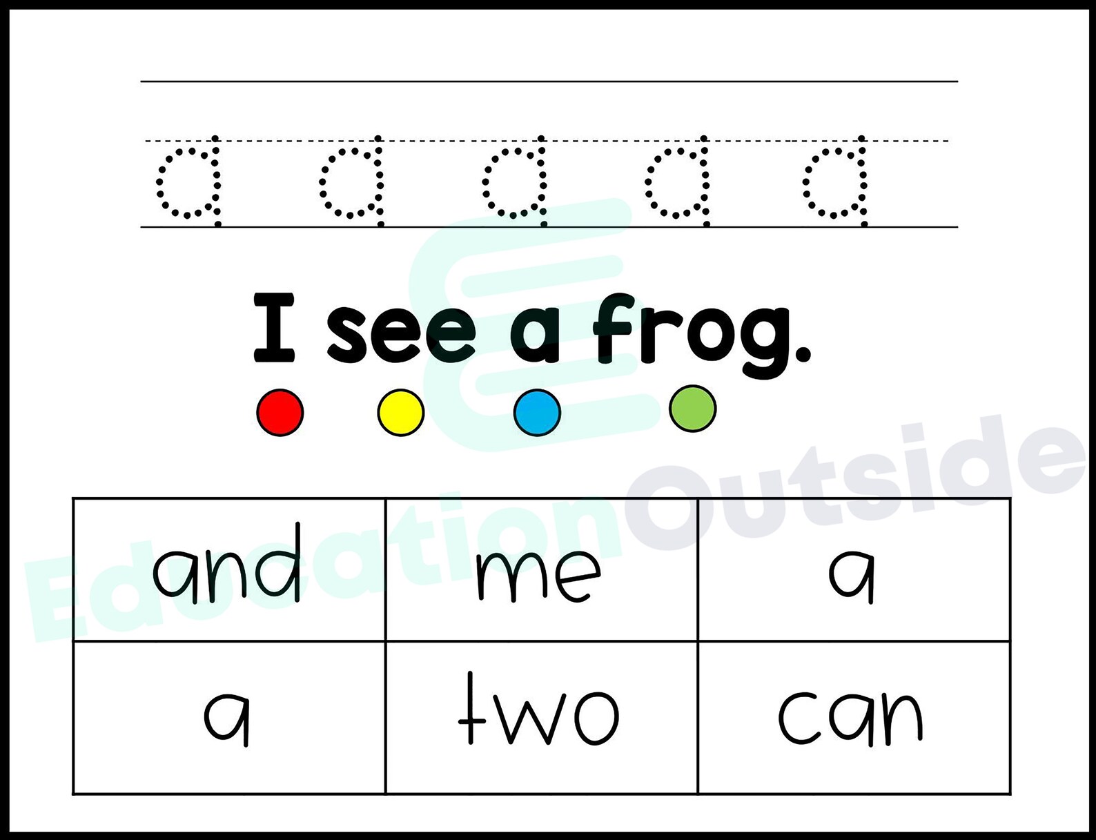 Sight Word Pocket Flashcards: Dolch Pre-primer - Etsy