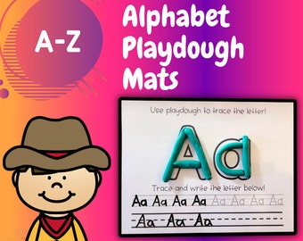 Alphabet Worksheets Tracing Activities Special Education - Etsy