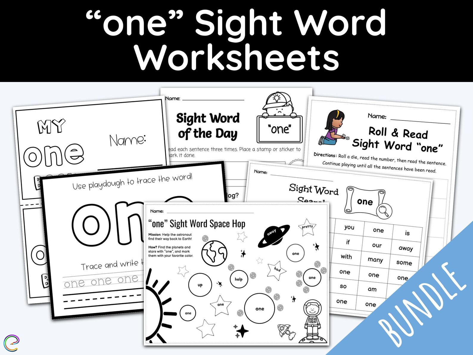 Sight Word One, Sight Word Printable, Learning Activities, First Grade ...