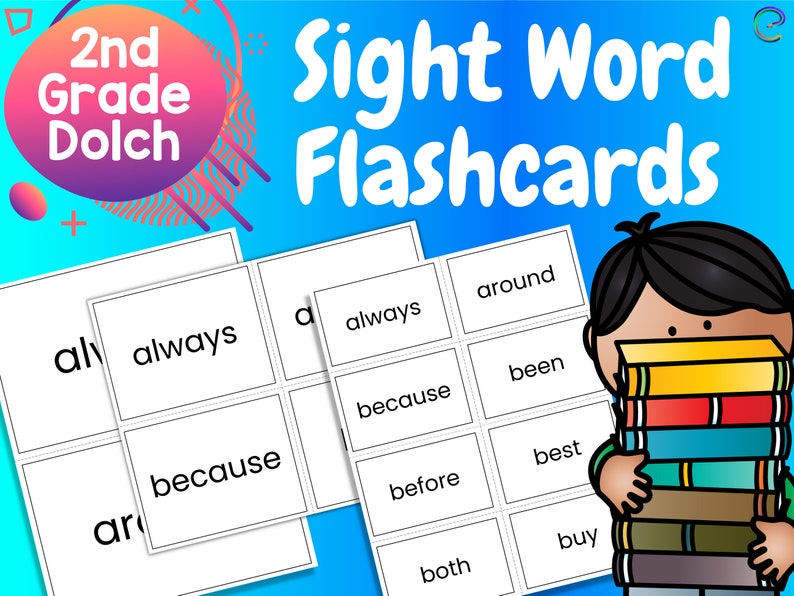 Dolch Sight Words | 2nd Grade | Sight Word Flashcards | Teaching ...