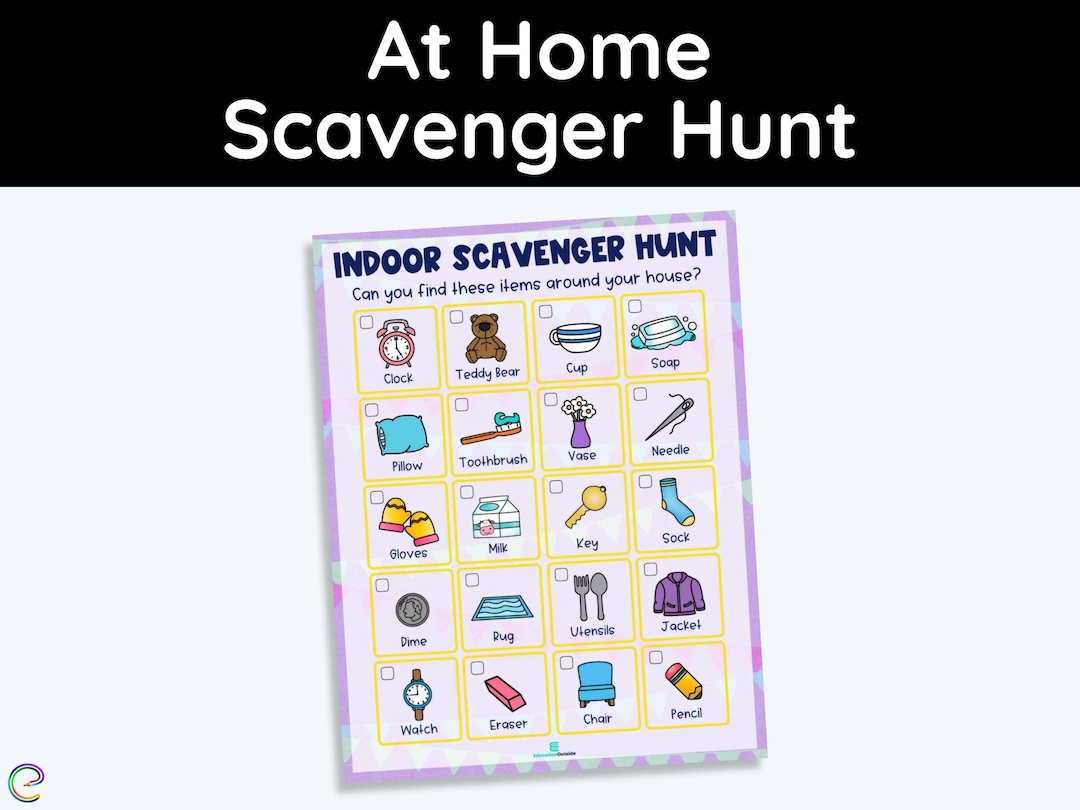 Children Activities, Scavenger Hunt, First Grade, Kindergarten ...