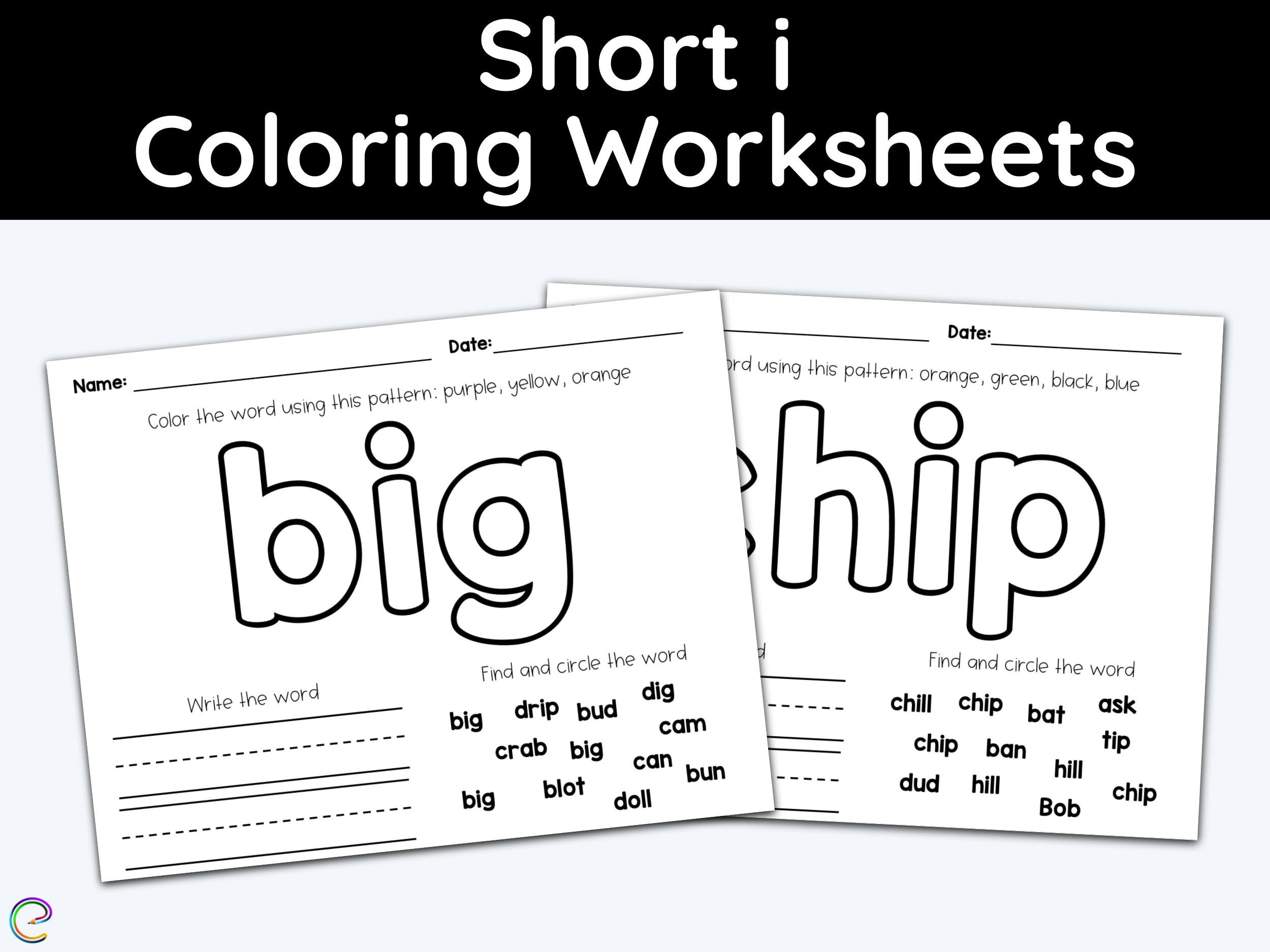 Vowels For Kids Black And White