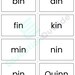 Vowel Sounds, Short I, Word Families, Flash Cards, Reading Printable ...
