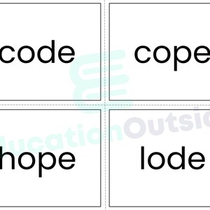 Long Vowels, Magic E, Flash Cards, First Grade, Second Grade ...