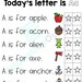52 Alphabet Worksheets Reading Practice ABC Printable Homeschool ...