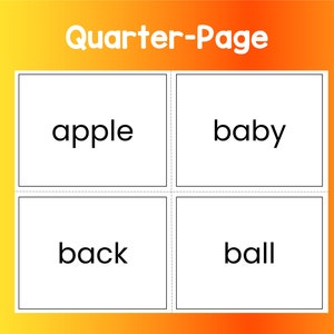 Dolch | Flashcards | Sight Word Cards | Nouns | First Grade ...