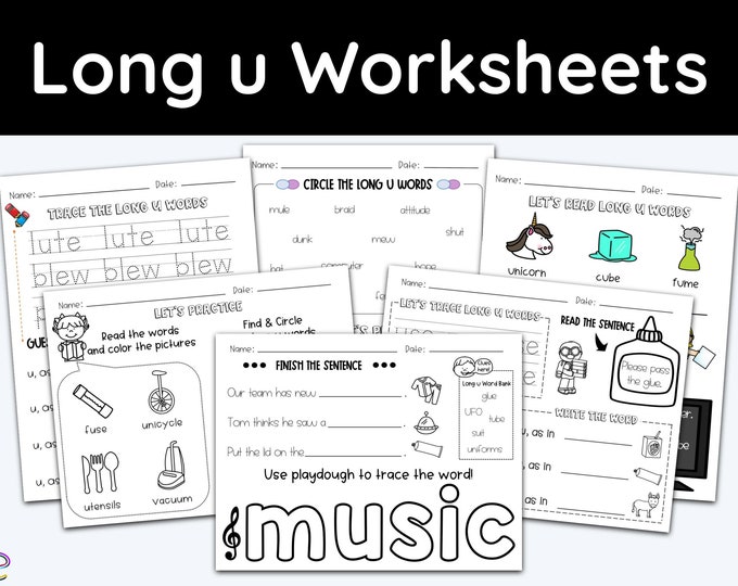 Phonics CVCE Long Vowels sentence Building - Etsy Hong Kong