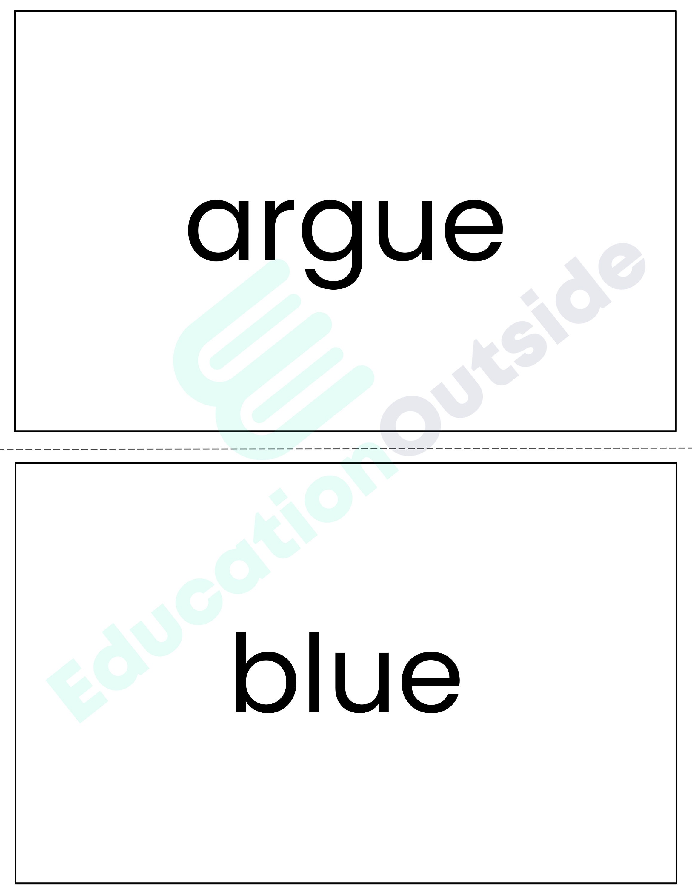 Long U, Flashcards Printable, Word Families, Learning Materials, Vowel ...