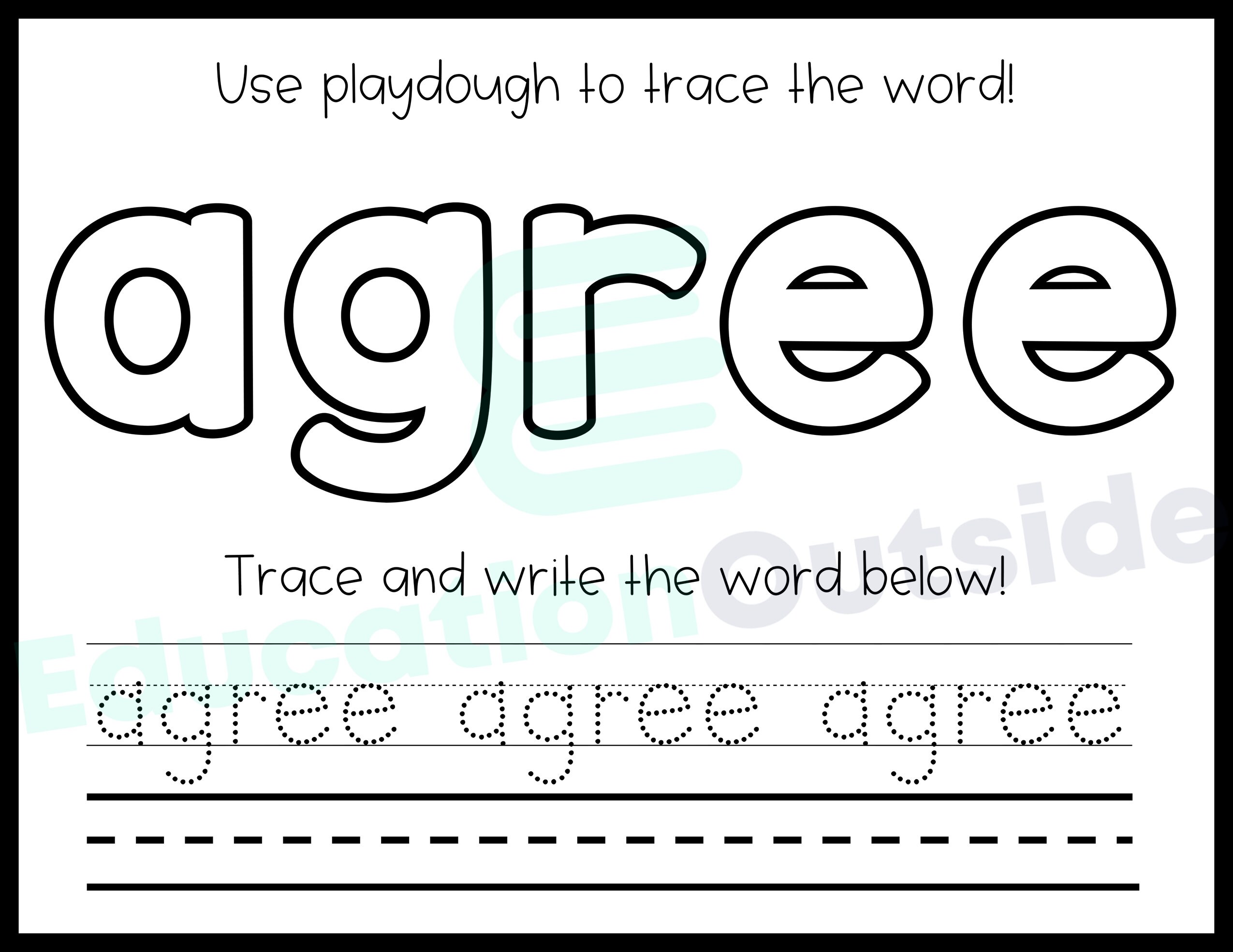 Playdough Mats, Vowels, Long E, Teacher Resources, Learning Materials ...