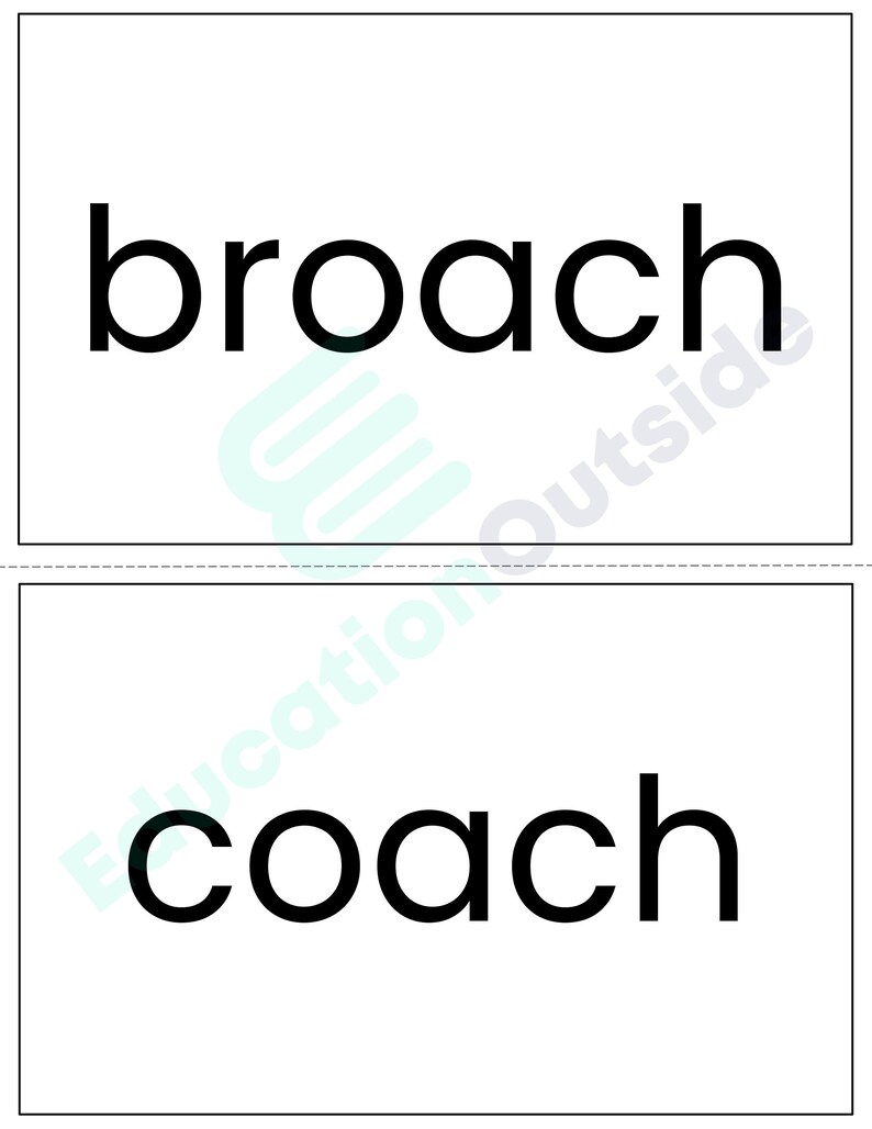 Long O, Flashcards Printable, Vowel Teams, Teaching Resources, Reading ...