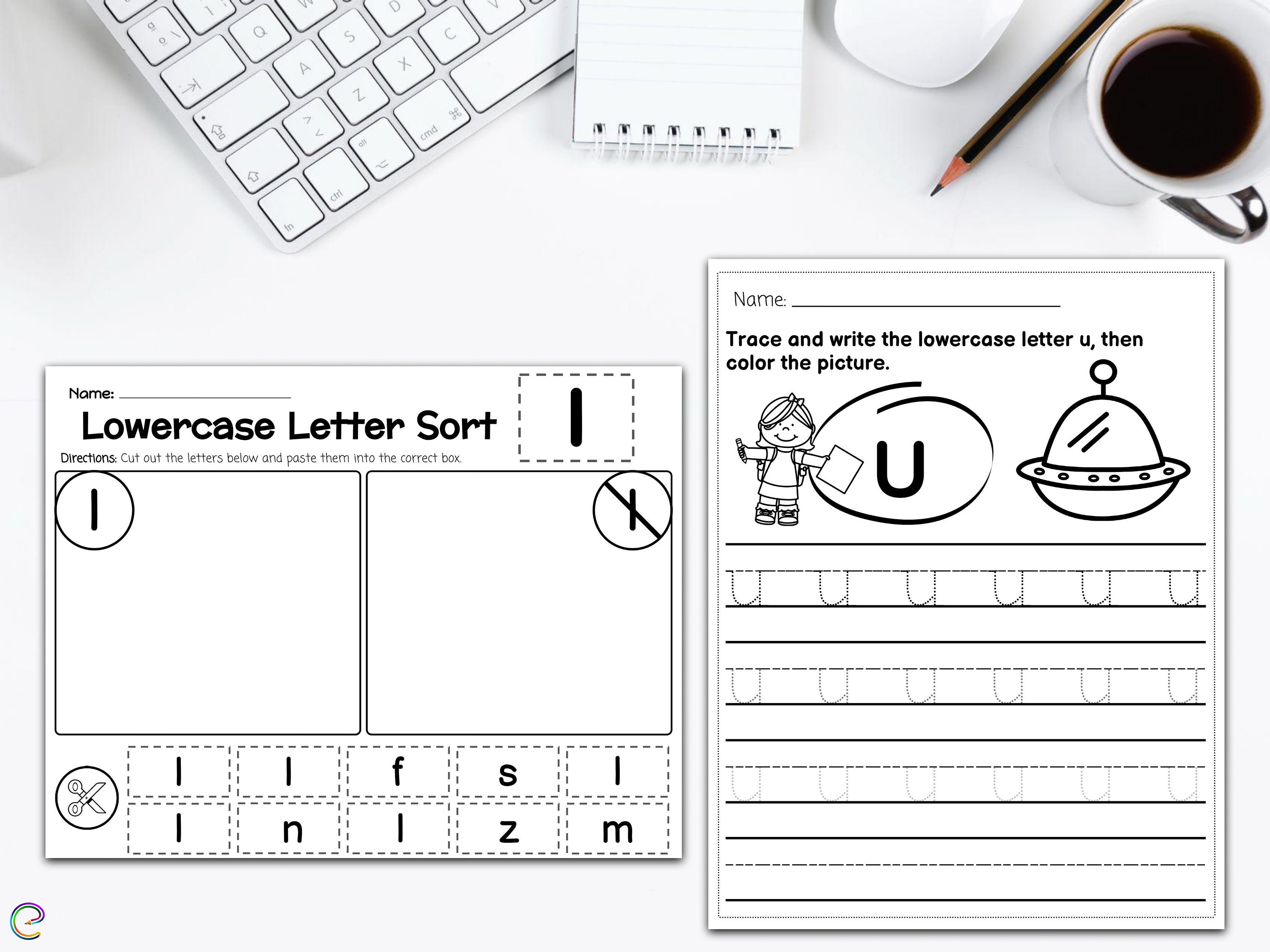 494 Lowercase Alphabet Worksheets Mega Bundle, Alphabet Tracing ...