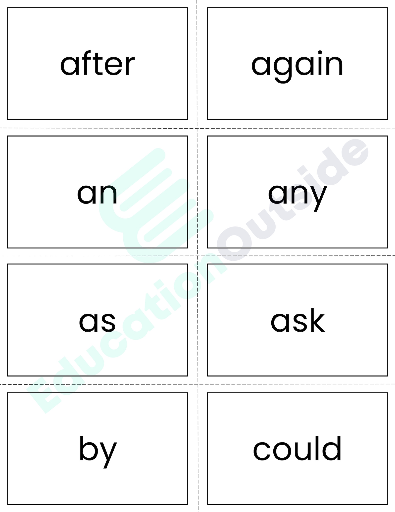 Dolch Sight Words | 2nd Grade | Sight Word Flashcards | Teaching ...