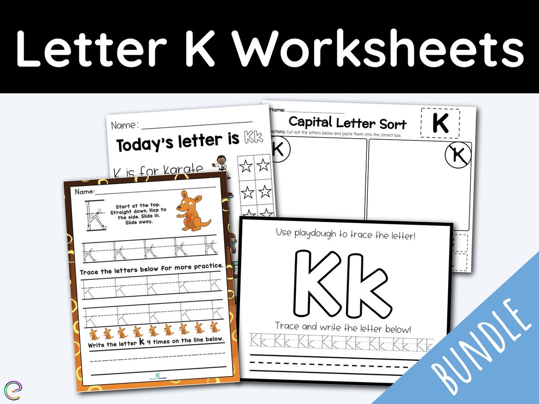 42 Letter K Education Printables, Children Activities Teaching ...