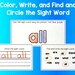 52 PAGES | Dolch Sight Words | Coloring Worksheets | Homeschool ...