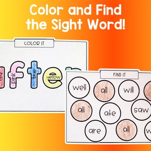 179 PAGES | Mega Bundle | Dolch Sight Words | Activity Mat | Activity ...