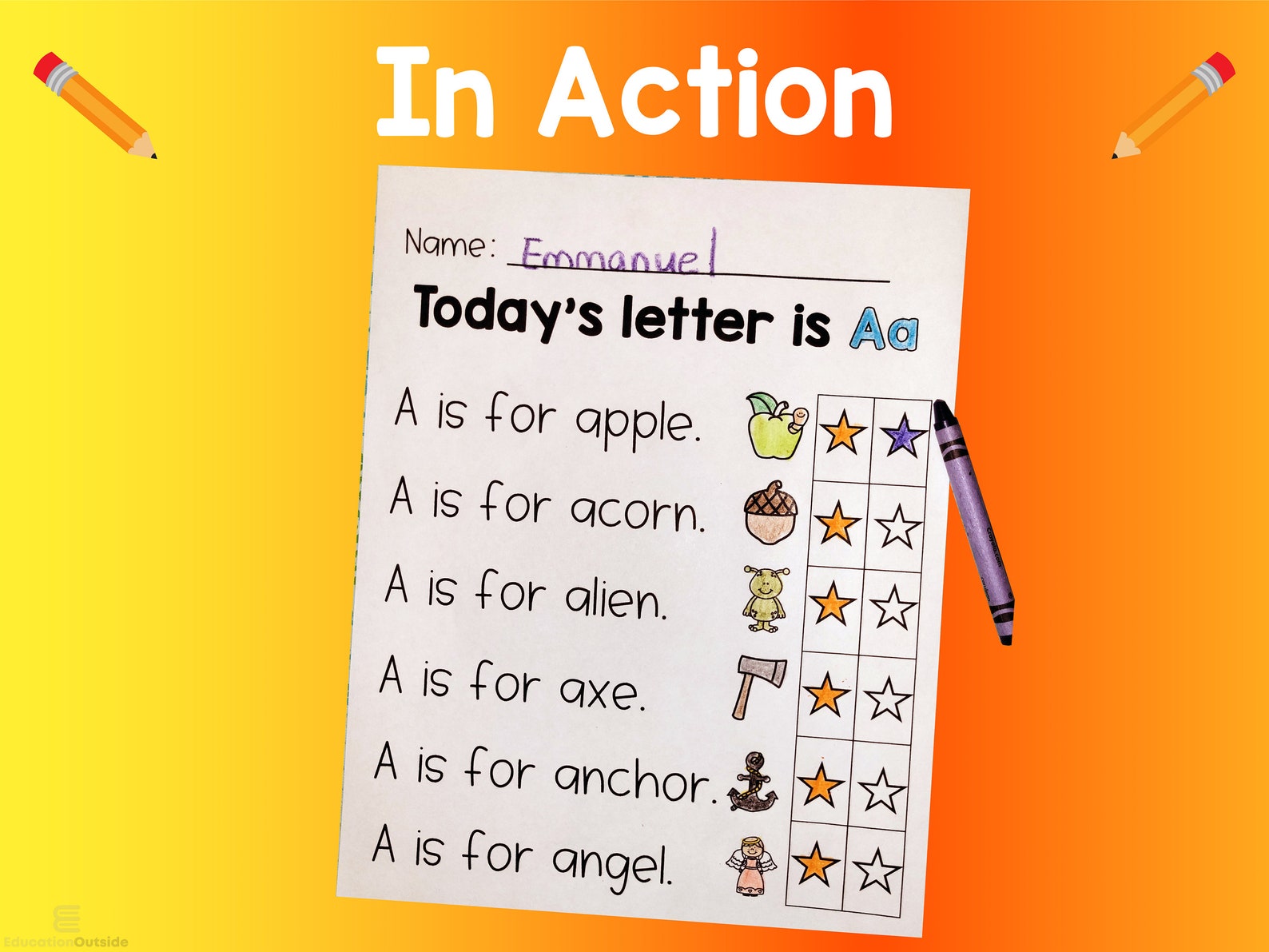 52 Alphabet Worksheets | Reading Practice | ABC Printable | Homeschool ...