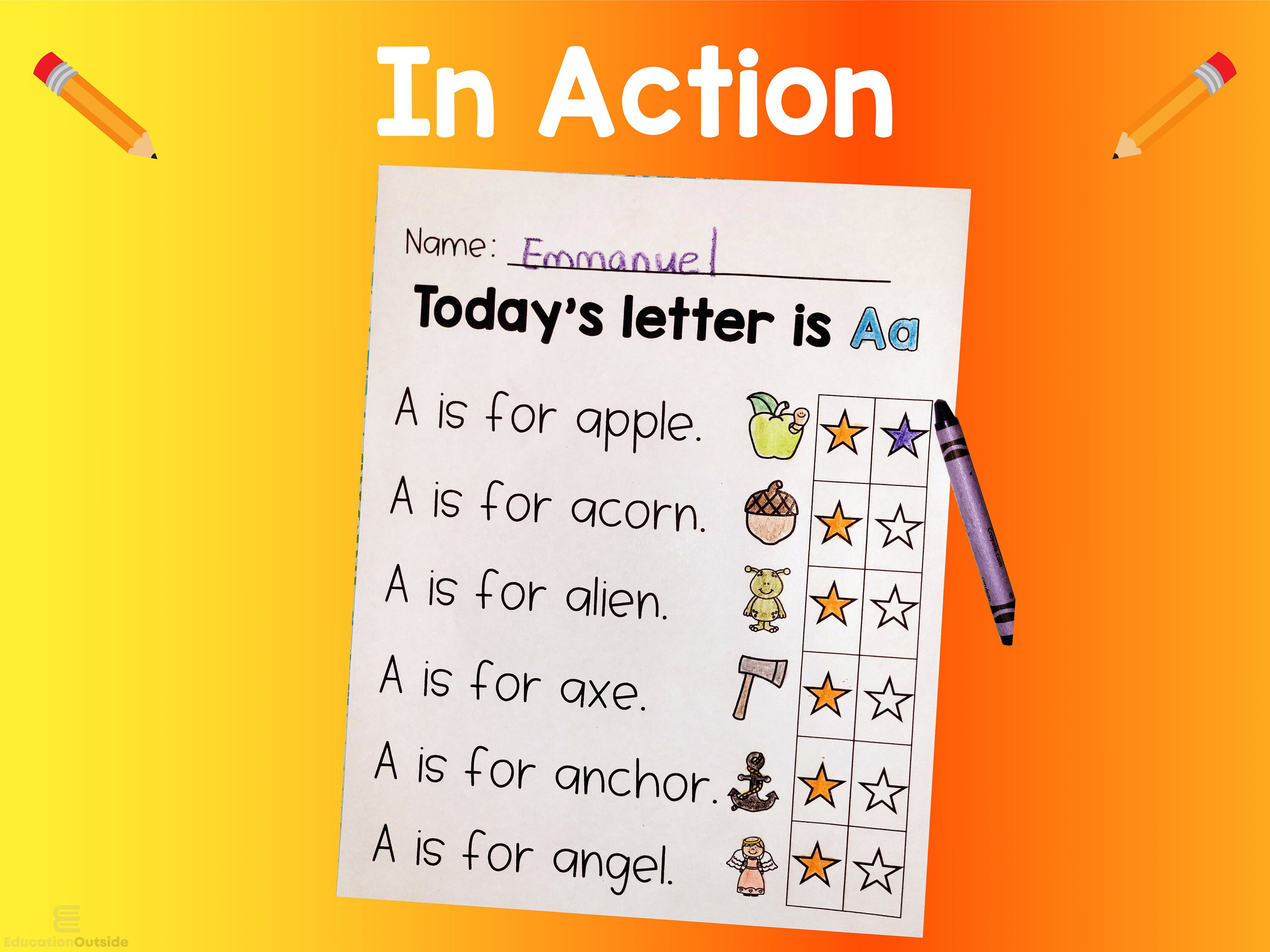 52 Alphabet Worksheets | Reading Practice | ABC Printable | Homeschool ...