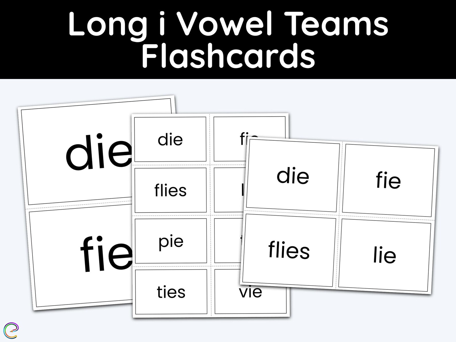 Long I, Vowel Teams, Flash Cards, Vowel Sounds, Home Schooling, 1st ...