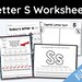 42 Letter S Handwriting Practice Worksheets and Education Printables ...