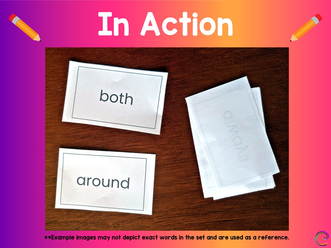 Dolch Sight Words 3rd Grade Flash Cards Home Schooling Printable Flash ...