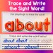 3rd Grade | Dolch Sight Words | Playdough Mats | Activity Sheets ...