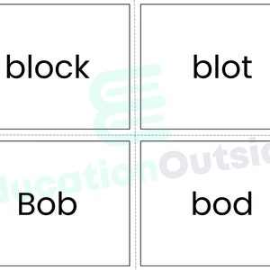 Short Vowel, Short O, Flashcards, Vowel Sounds, First Grade ...