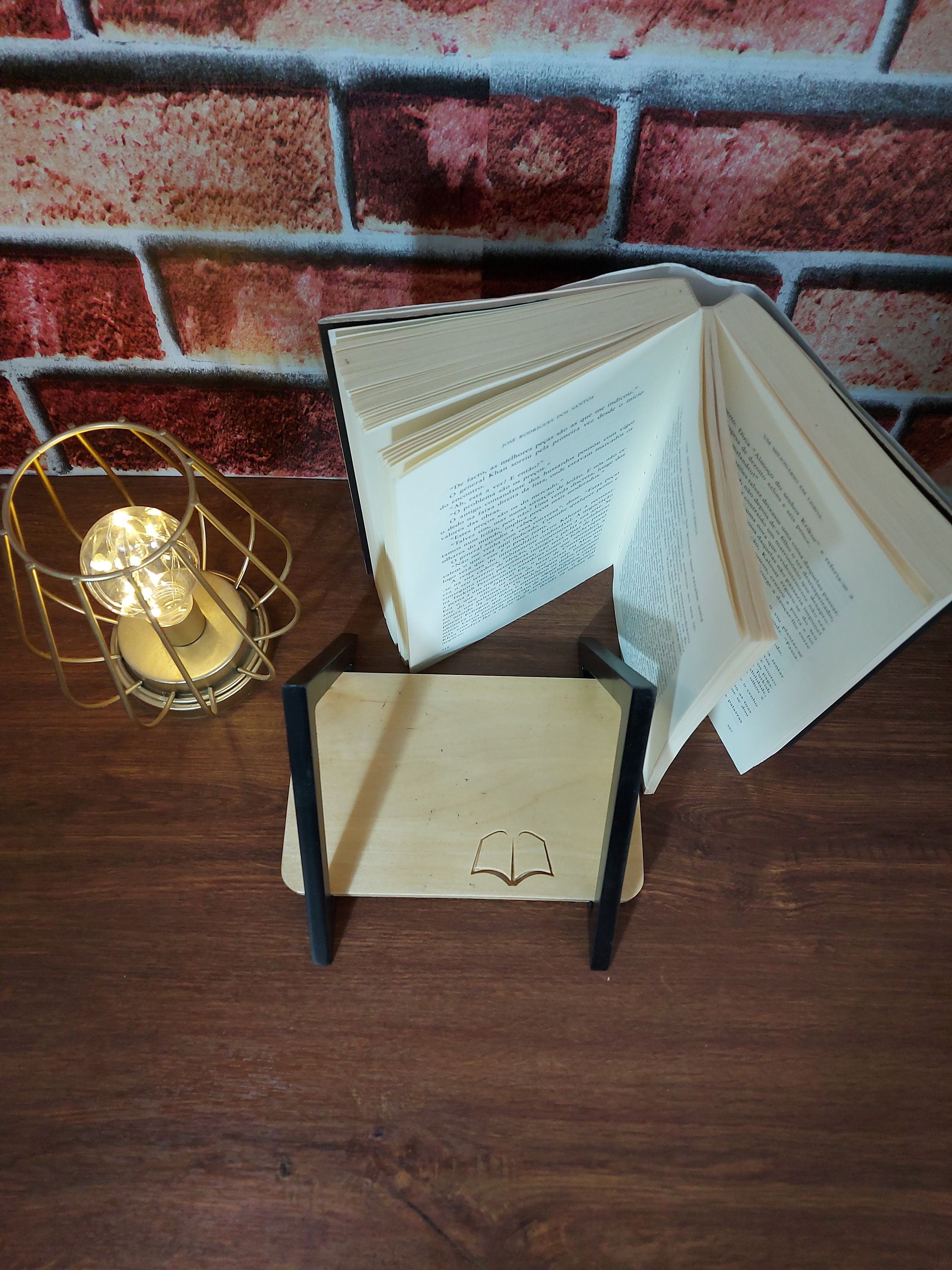 Bookmark Holder | Wooden Book Stand | Book Prop | Book Marks | Book ...