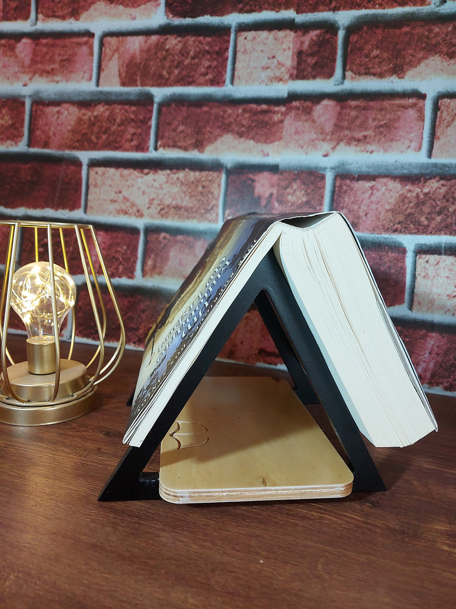 Bookmark Holder | Wooden Book Stand | Book Prop | Book Marks | Book ...