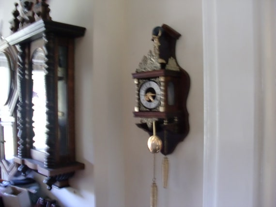 1970s Vintage Dutch Wall Clock Converted to Non Chiming Quartz - Etsy UK