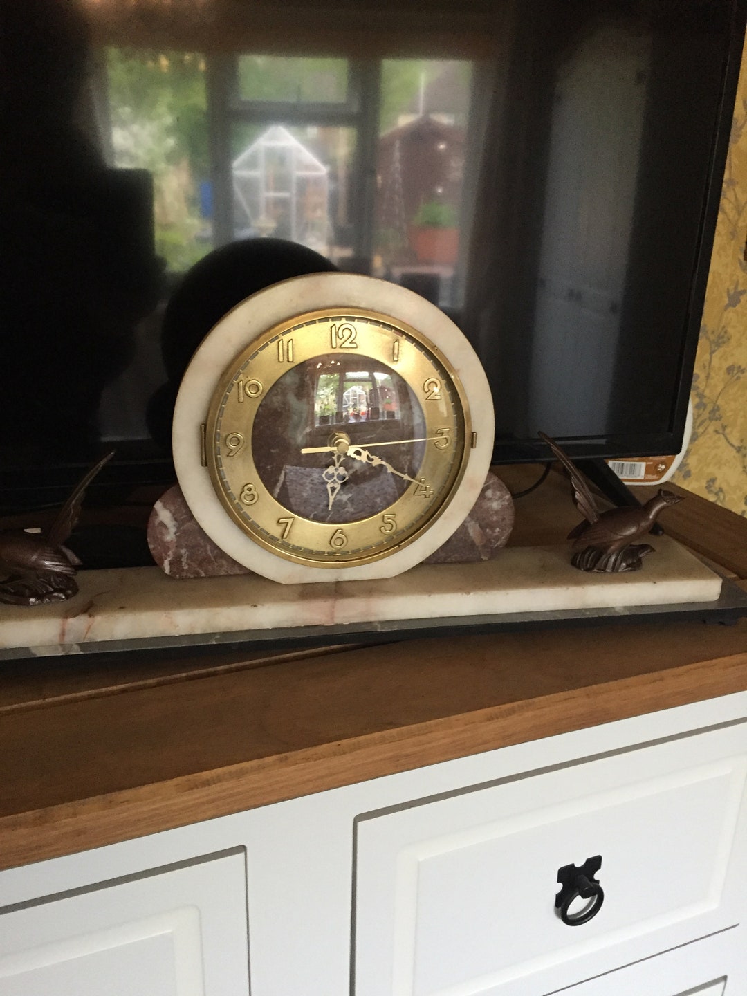 Smiths Antique 1920s Art Deco Clock Converted to Quartz Movement. - Etsy UK