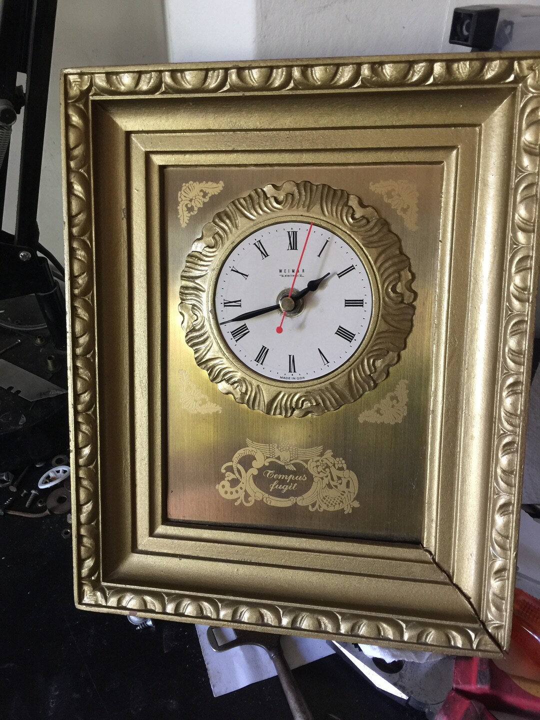 Picture Frame Wall Clock With New Quartz Movement, - Etsy UK