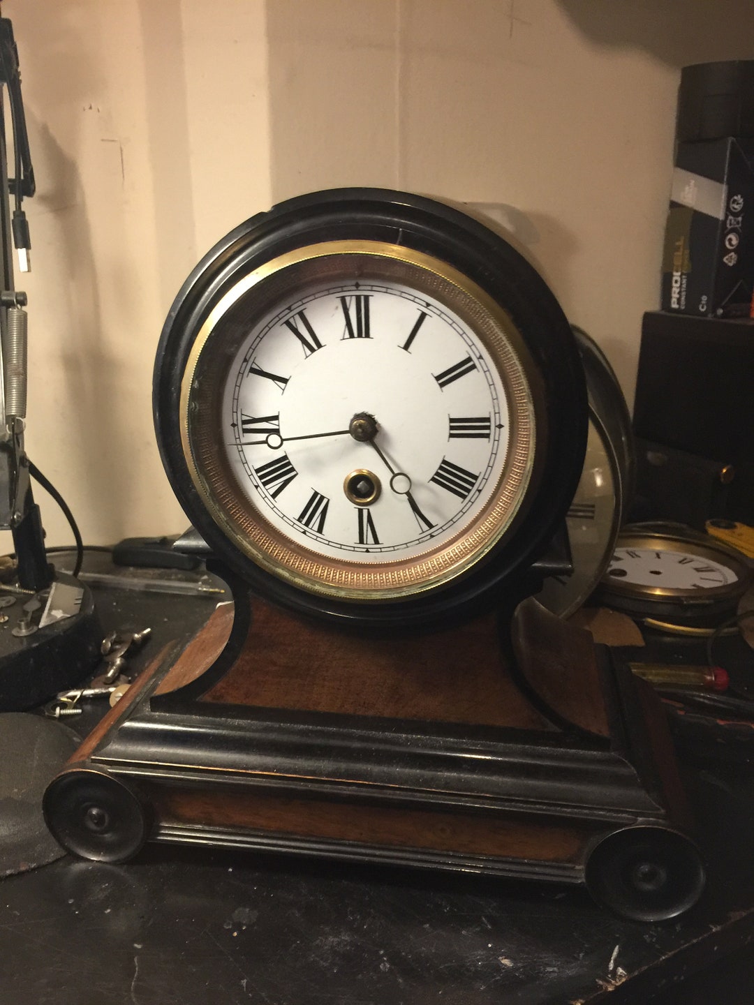 Antique Erly 1900s French Non Chiming Balloon Clock - Etsy