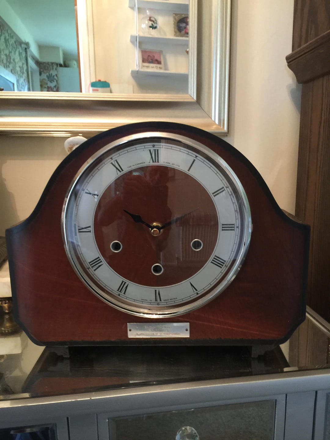 Vintage 1950s British Rail Presentation Clock - Etsy