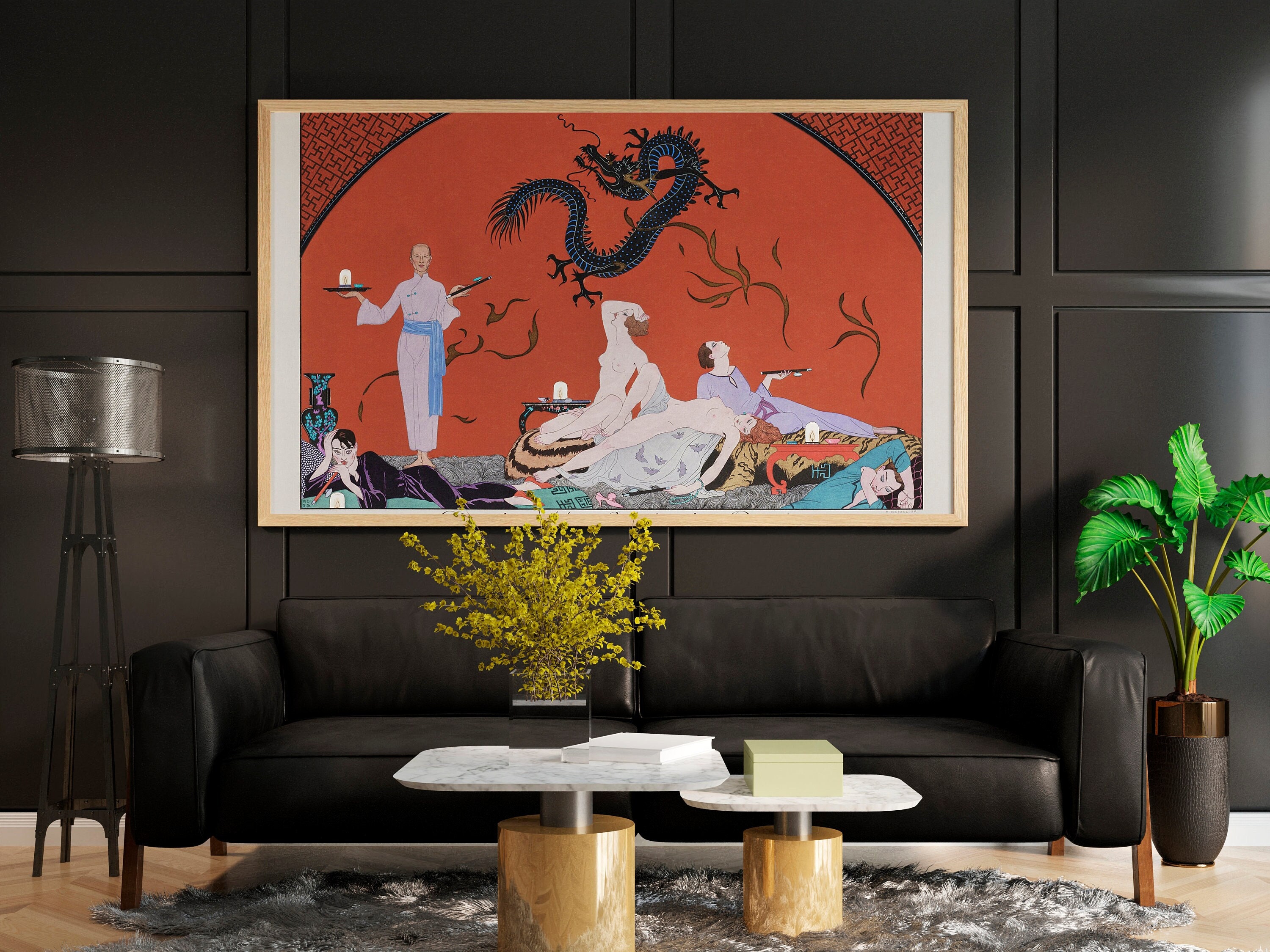Opium Den Decor