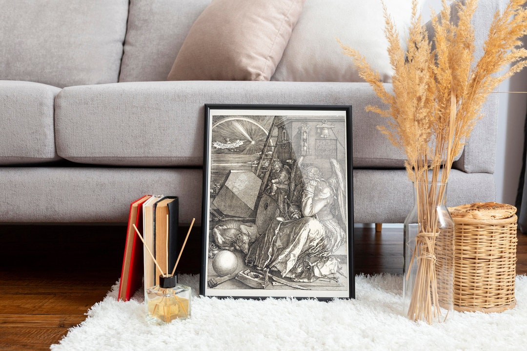 Albrecht Durer Melancholia, Melancolia. Print on Canvas, Reproduction ...