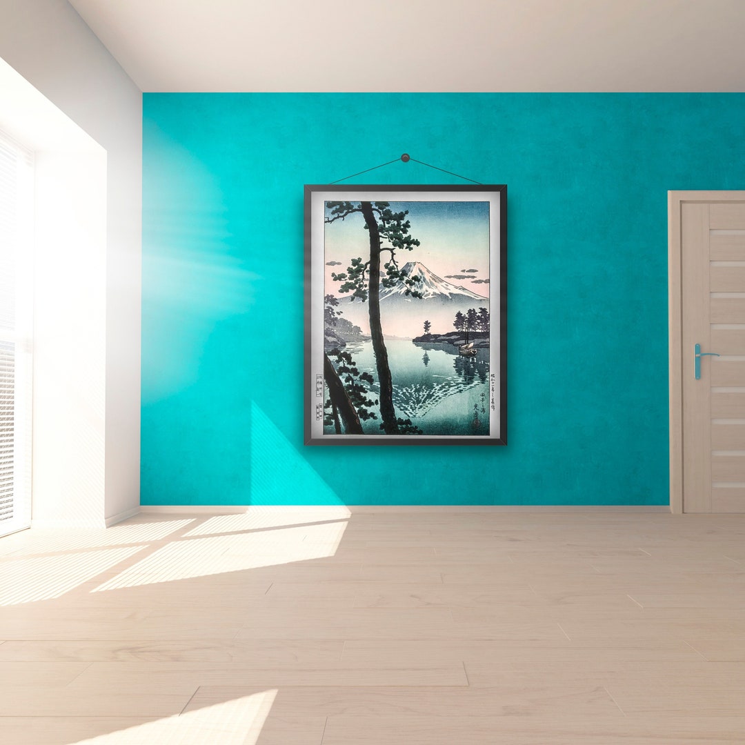 Tsuchiya Koitsu Fuji From Tago Bay. Canvas Print, Giclee Wall Art ...