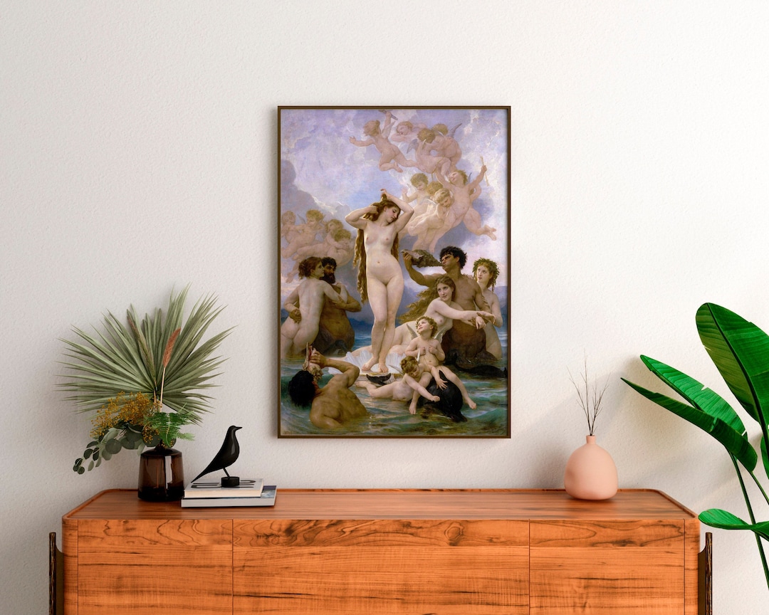 William-Adolphe Bouguereau La naissance de Vénus. Impression - Etsy France