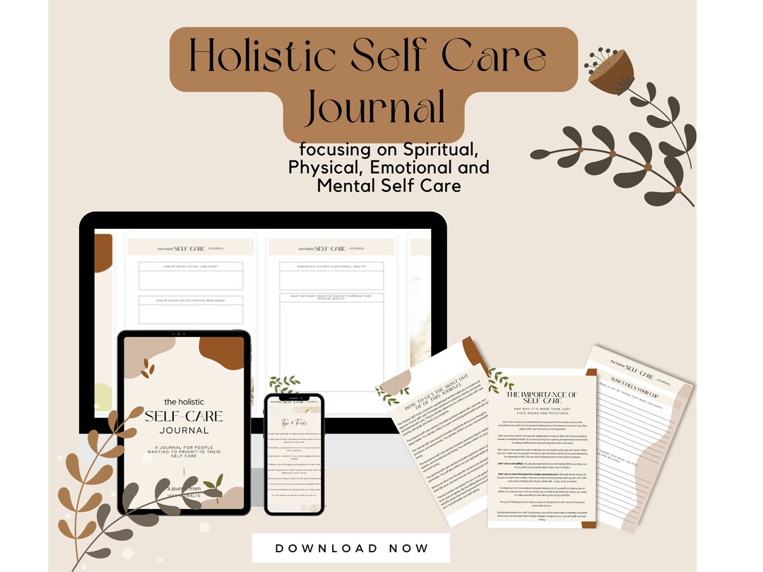 Self Care Planner Workbook | Self Love Journal Printable | Spiritual ...