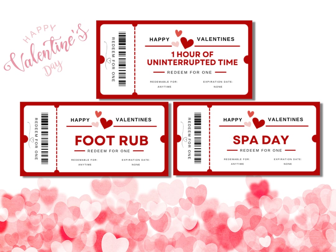 20 Love Coupon Book, Valentines Day Coupons, Anniversary Gift, Love ...