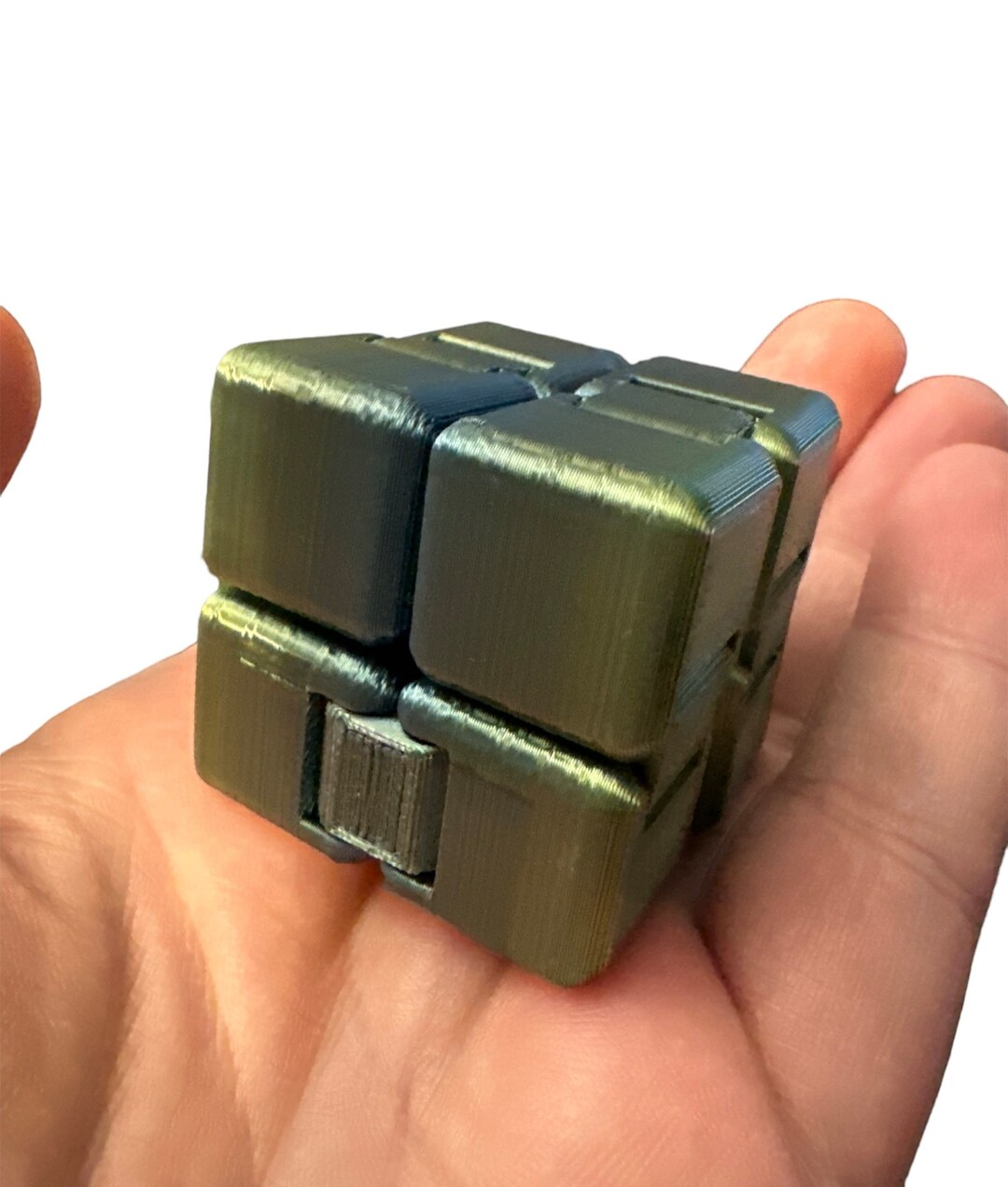 Infinity Cube Fidget Toy Various Colours Great 3d Printed Gift, Tinker ...