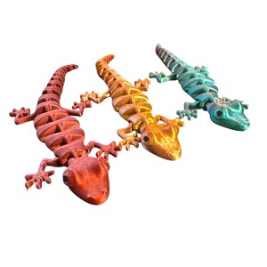 Lizard Fidget Toy 3d Printed Gifts for Kids Sensory Toys - Etsy