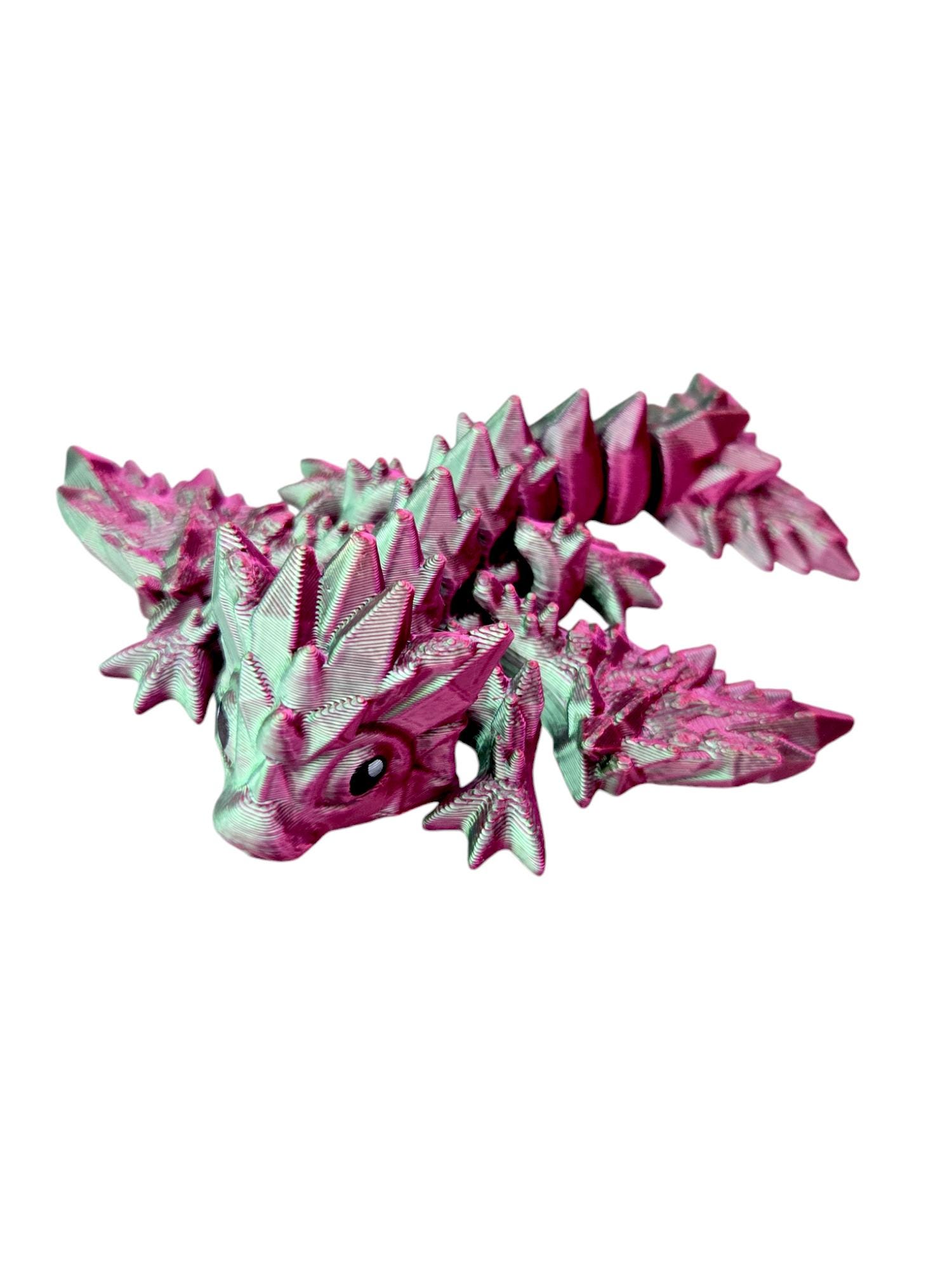 Baby Crystal Dragon Fidget Toy, 3D Printed - Etsy