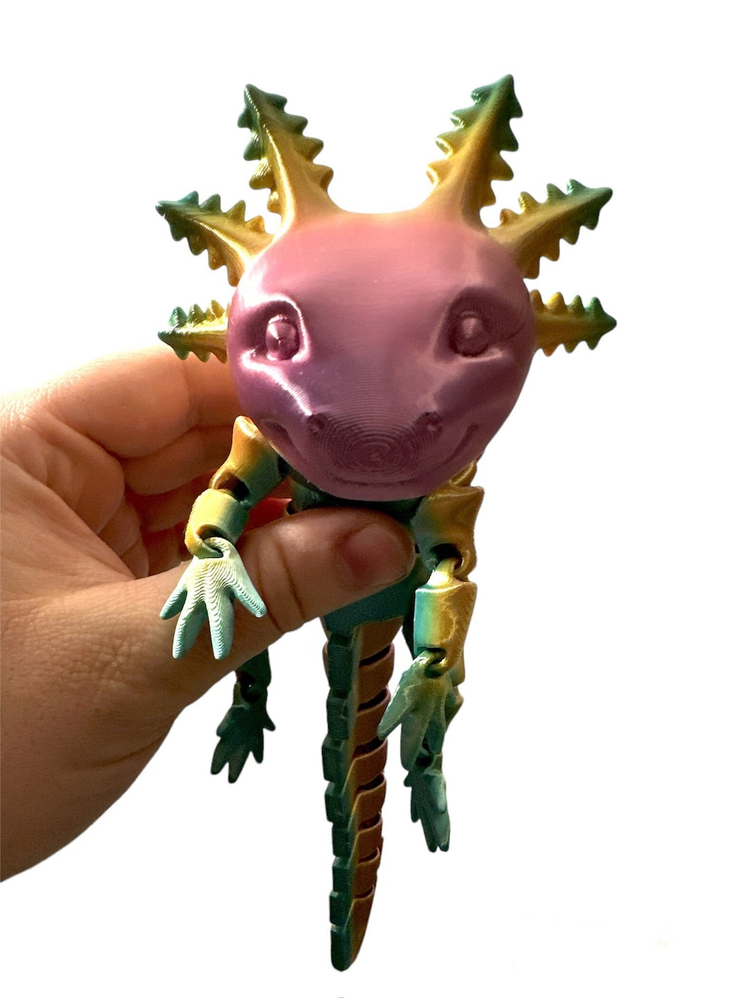 Axolotl Fidget Toy Pet Various Colours Great 3d Printed Gift, Tinker ...