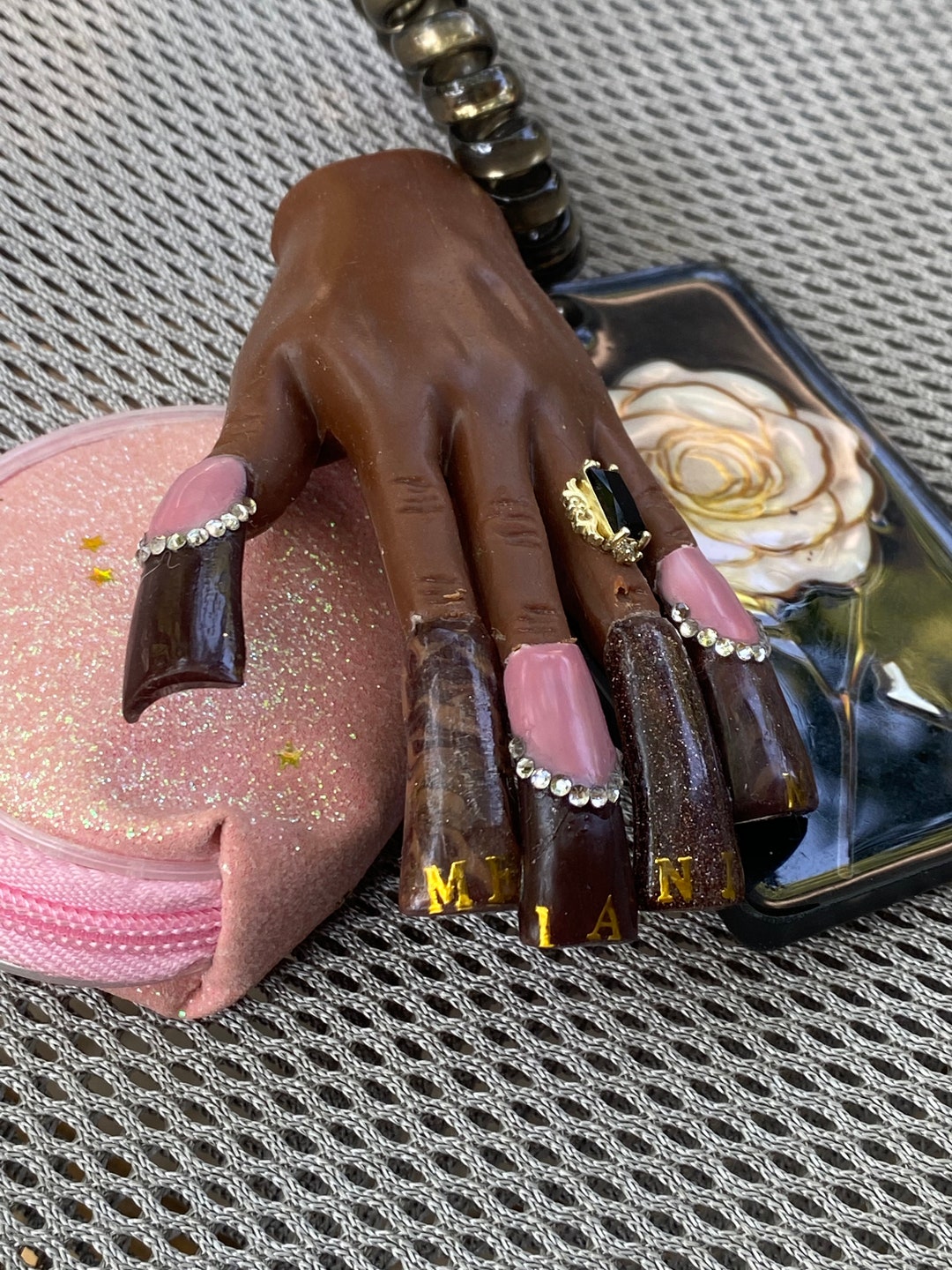 Melanin Duckies Keychain Nail Tech Gift Baddie Keychain - Etsy