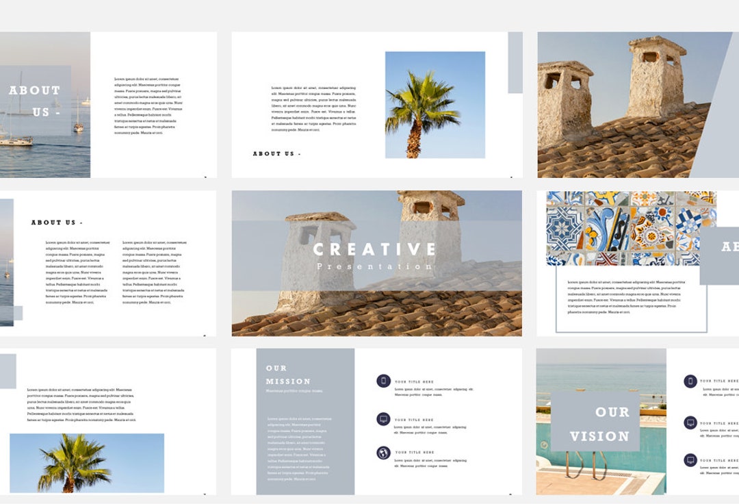 Modern Minimalist Powerpoint Template - Professional & Customizable ...