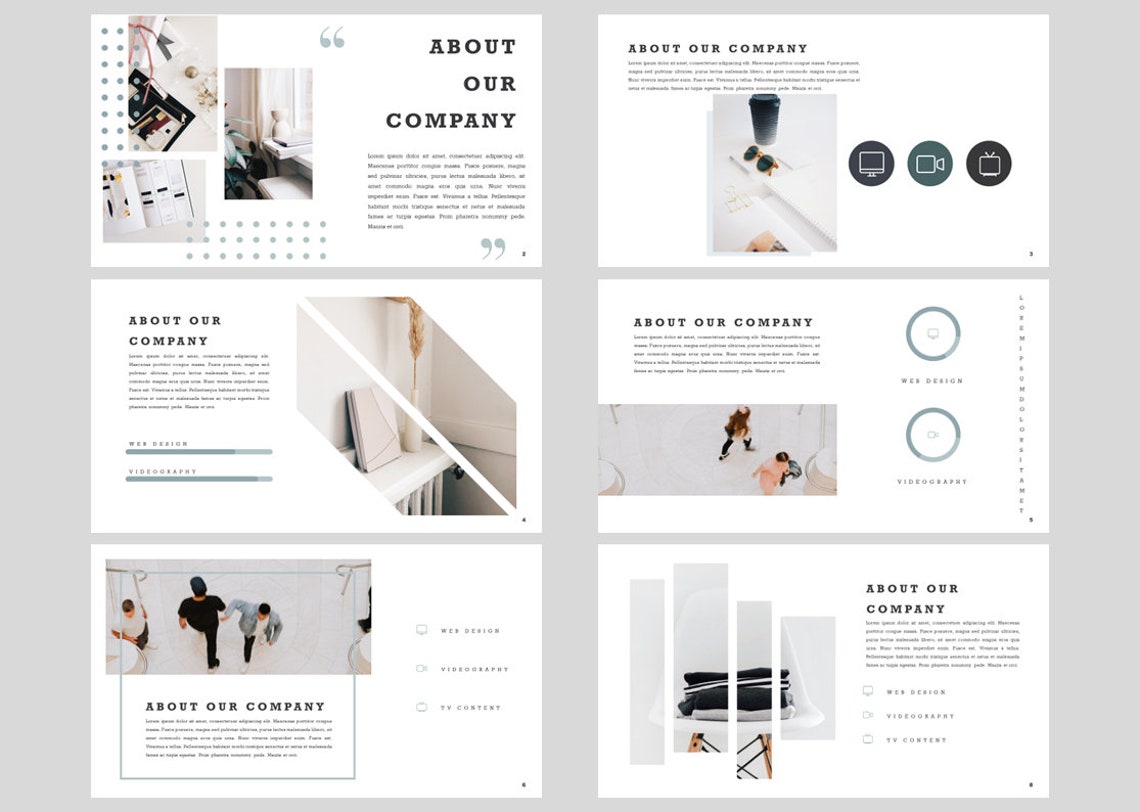 Modern - Simple Powerpoint Slides Presentation Template Modern, Simple ...