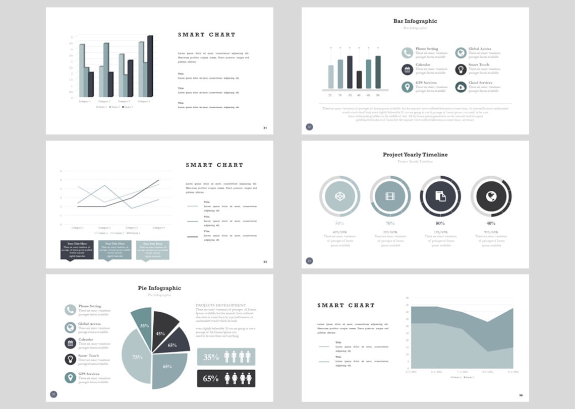 Modern - Simple Powerpoint Slides Presentation Template Modern, Simple ...