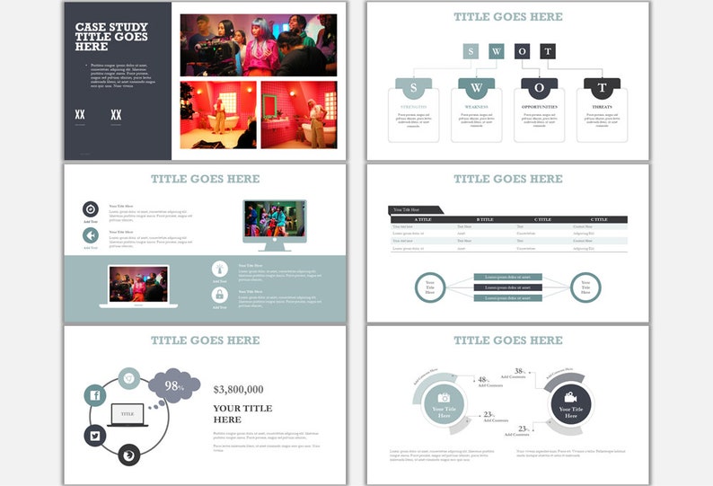 Editable Marketing Pitch Deck Business Plan Template Investor ...